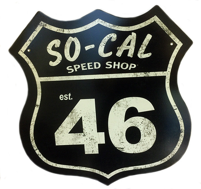So Cal Speed Shop Shield Sign – Nostalgia Blvd